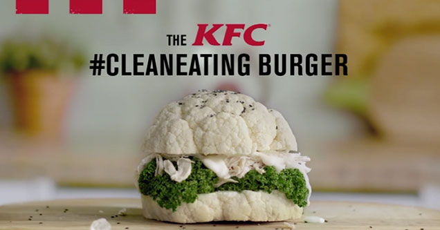 KFC Trolls The Internet With Their New Disgusting 'Clean Eating Burger ...