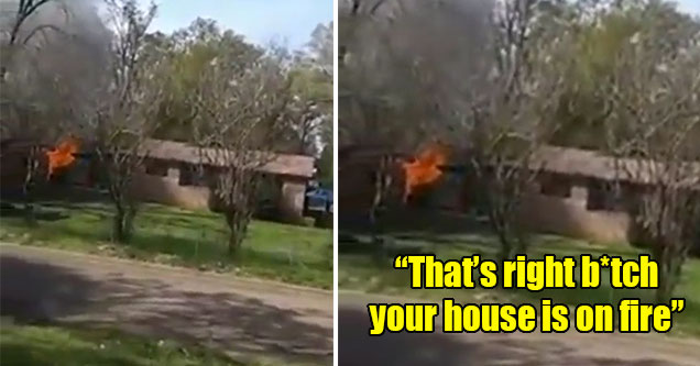 Out Of Control Kids Set Their Mom's House On Fire And The Lady Filming ...