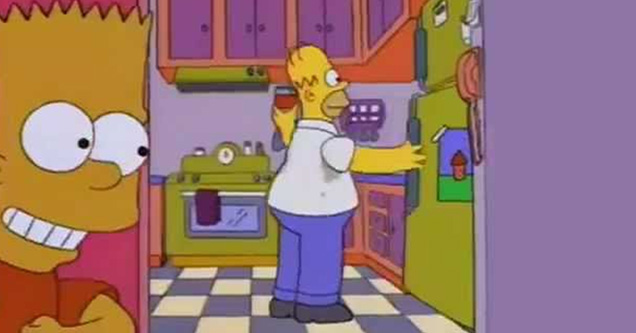 April Fools Day With The Simpsons Funny Video Ebaums World
