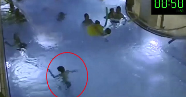 Kid Almost Drowns And Nobody Even Notices - Wtf Video | eBaum's World