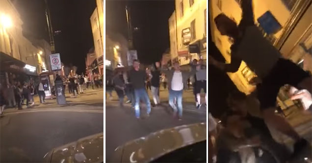 Driving Down The Street Playing 'Boom Boom Boom' Sets This Town Off ...