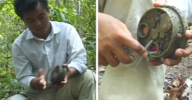 Asian MacGyver Diffuses Landmine With Simple Pocket Knife - Ftw Video ...