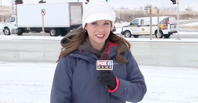 Reporter Gets A Snowball To The Face - Funny Video | eBaum's World