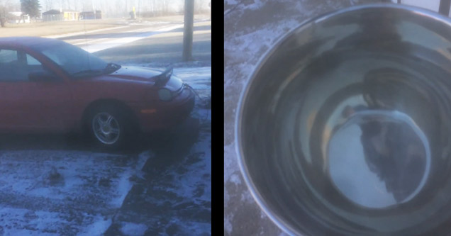 Genius Attempts To Defrost His Windshield With Boiling Water - Funny ...