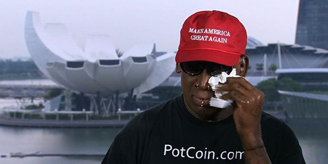 Dennis Rodman Crying On Live TV Is A Big Mood - Feels Video | eBaum's World