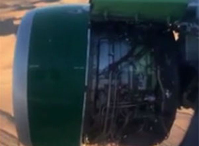Man Records Footage Of His Plane Engine Failing - Wtf Video | eBaum's World