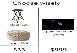 31 Funny Apple Pro Stand Memes That Will Save You $999 - Wow Gallery ...