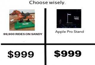 31 Funny Apple Pro Stand Memes That Will Save You $999 - Wow Gallery ...