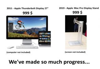 31 Funny Apple Pro Stand Memes That Will Save You $999 - Wow Gallery ...