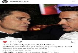 Rob Lowe's Son Keeps Making Fun Of His Instagram, And It's F***Ing ...