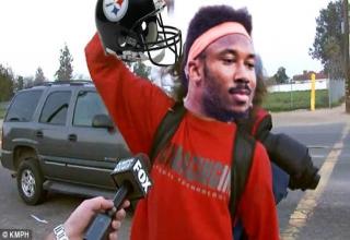 41 Extra-Spicy Myles Garrett Crushing Mason Rudolph With His Helmet ...