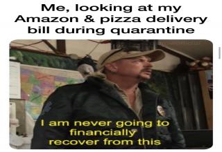 Joe Exotic 'I'm Never Going to Financially Recover From This' Memes ...