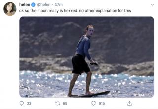 A Picture of Mark Zuckerberg With Way Too Much Sunscreen On, Goes Viral ...