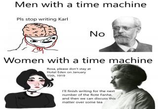 Women With Time Machines V Men With Time Machines - Funny Gallery ...