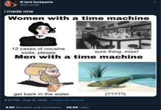 Women With Time Machines V Men With Time Machines - Funny Gallery ...