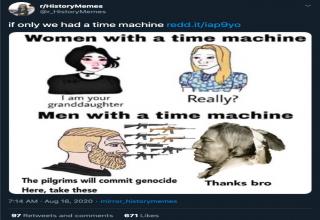 Women With Time Machines V Men With Time Machines - Funny Gallery ...