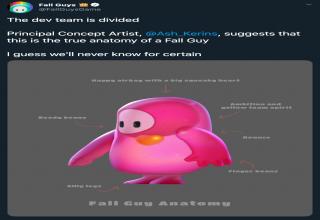 'Fall Guys' Creators Troll Internet with Disturbingly Sexual Anatomy ...