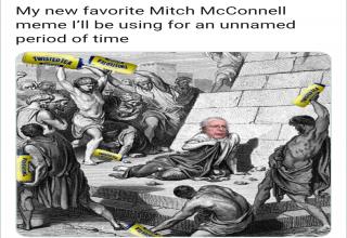 20 Hilarious Mitch McConnell Memes Holding Back Your Stimulus | eBaum's ...