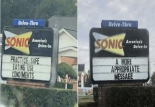 29 Funny Retail Sign Pranks That People Definitely Got Fired Over ...