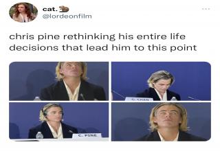 20 Chris Pine Memes for Zoning Out at Work - Funny Gallery | eBaum's World