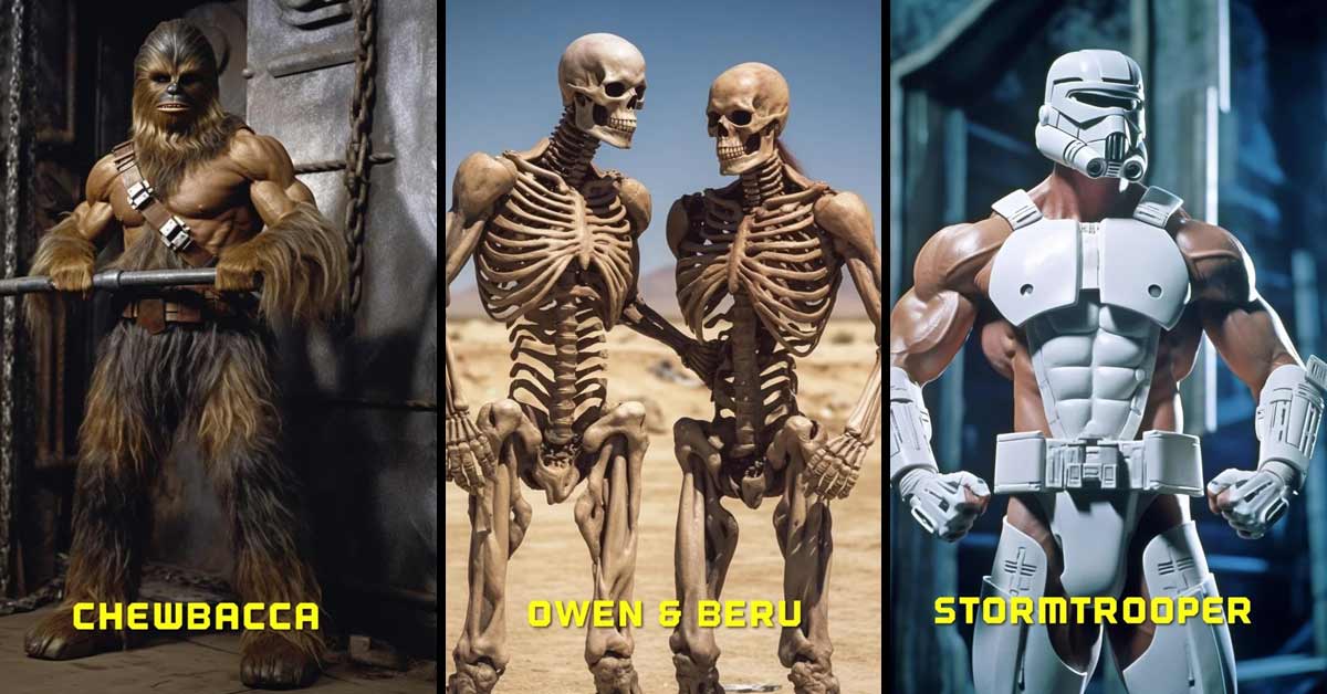AI Imagines the Buff Versions of Star Wars Characters | eBaum's World