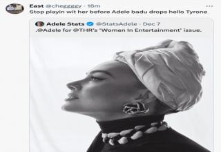 'Madele CJ Walker, Maya Adelou, Adele Badu': Photo of Adele in a Head ...