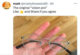 20 Apple Vision Pro Memes That Won’t Cook Your Brain - Funny Gallery ...