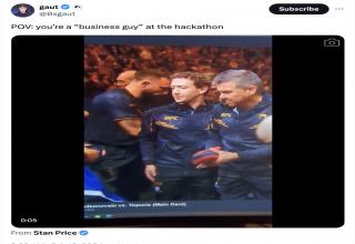 18 Awkward Memes of Mark Zuckerberg at UFC - Funny Gallery | eBaum's World