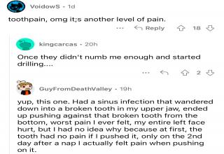 22 People Share the Worst Physical Pain They've Ever Felt - Wow Gallery ...