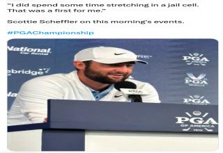 The Best Memes and Reactions to Scottie Scheffler's Arrest - Funny ...