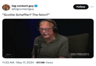 The Best Memes and Reactions to Scottie Scheffler's Arrest - Funny ...