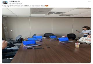 The Funniest CrowdStrike Outage Memes Giving the Blue Screen - Funny ...