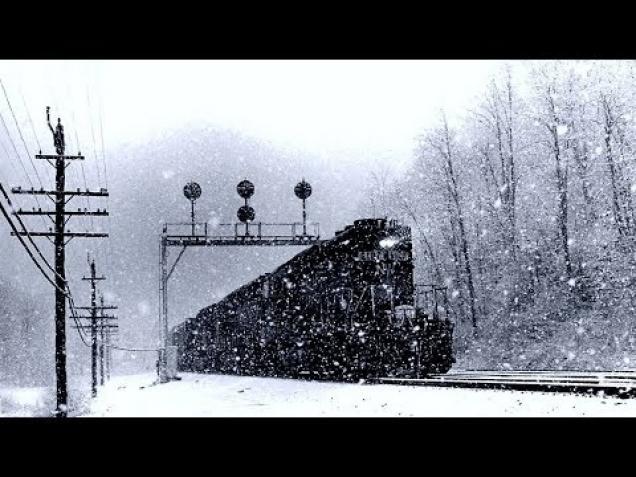 LIVE Train 24/24 Train Driver's View: Cab Ride World Railway in WINTER ...