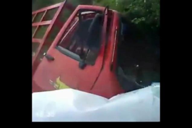 Man Miraculously Survives after Going Head First through Windshield ...