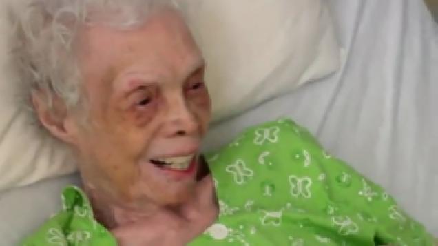 102 Y O Dancer Sees Herself On Film For The First Time Ftw Video