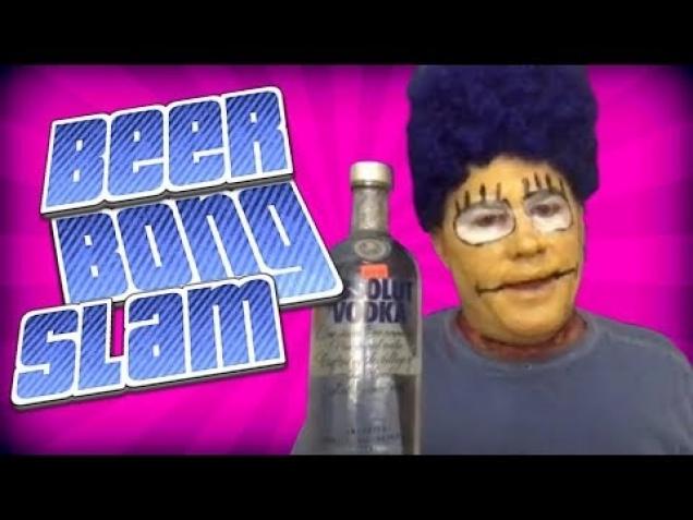 Marge Simpson Vodka Beer Bong - Video | eBaum's World