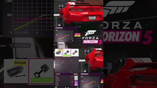 Forza Horizon 5 - Camaro ZL1 2017 | Engine Swap @ForzaHorizon - Wow ...