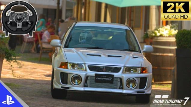MITSUBISHI LANCER EVOLUTION 5 - GRAN TURISMO 7 (Steering Wheel ...