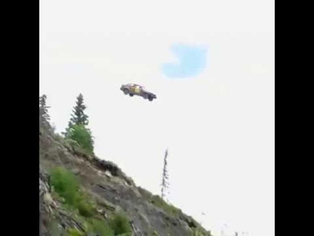 Impressive competition of jumps in cars! - Creepy Video | eBaum's World