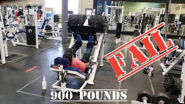 Leg Day Fail - Facepalm Video | eBaum's World