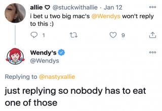 39 Wendy's Twitter Roasts Served Extra Crispy - Funny Gallery | eBaum's ...