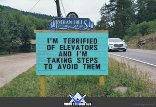 Vince the Sign Guy Has Gained an Online Following Due to His Punny ...