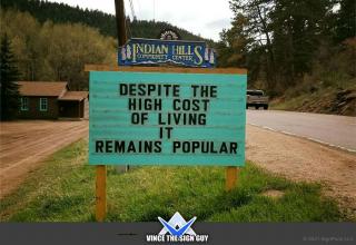 Vince the Sign Guy Has Gained an Online Following Due to His Punny ...