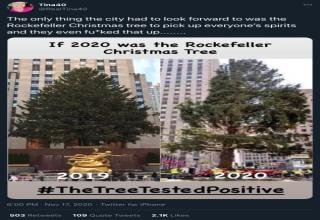 The Crappy Rockefeller Christmas Tree is Perfect for 2020 - Funny ...