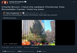 The Crappy Rockefeller Christmas Tree is Perfect for 2020 - Funny ...