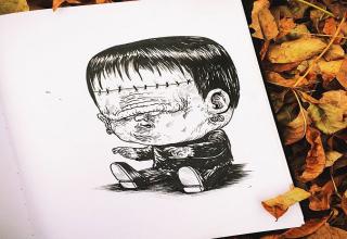 31 Horror Characters Drawn As Babies - Gallery | eBaum's World