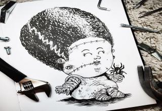 31 Horror Characters Drawn As Babies - Gallery | eBaum's World