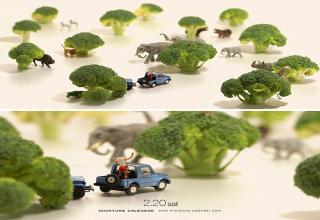 36 Amazing Miniature Scenes Using Everyday Objects | eBaum's World
