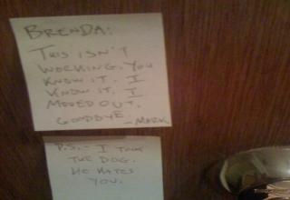 21 Funny Break Up Notes | eBaum's World