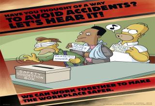 22 Simpsons Safety Posters - Gallery | eBaum's World